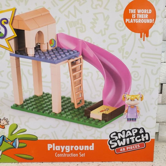 Nickelodeon | Toys | Rugrats Playground Construction Set Angelica ...
